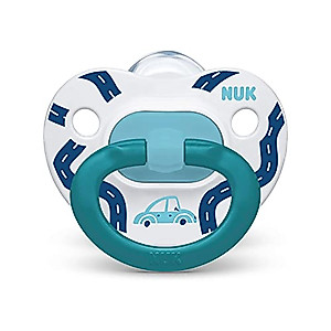 NUK Orthodontic Pacifiers, Blue, 18-36 Months, Pack of 2