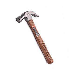 Edward Tools Oak Claw Hammer 16 oz - Heavy Duty All Purpose Hammer - Forged Carbon Steel Head - Etched Solid Oak Handle for more durability and grip (1)