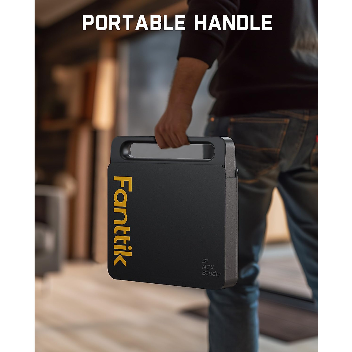 Fanttik S1 NEX Studio Electric Screwdriver Tool Kit, 3 Torque Settings, Max 6N.m, 10 Magnetic Bits, 7 Types Tools, Hex Keys, Spanner, Claw Hammer, Household Tool Kits for Home Repairs, Idea DIY