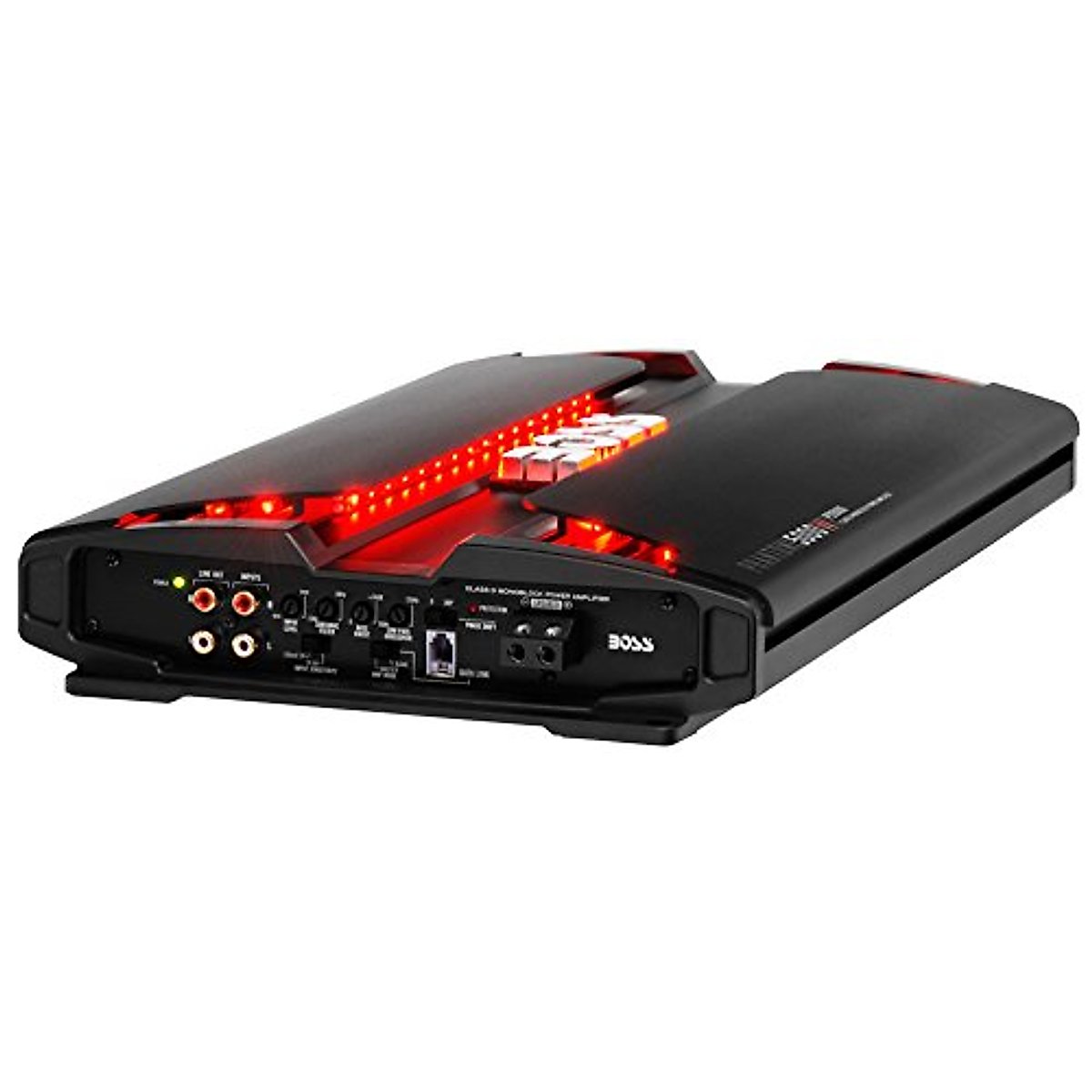 BOSS Audio Systems PD5000 Phantom 5000-Watt, 1, 2, 4 Ohm Stable Class D Monoblock Car Amplifier with Remote Subwoofer Control