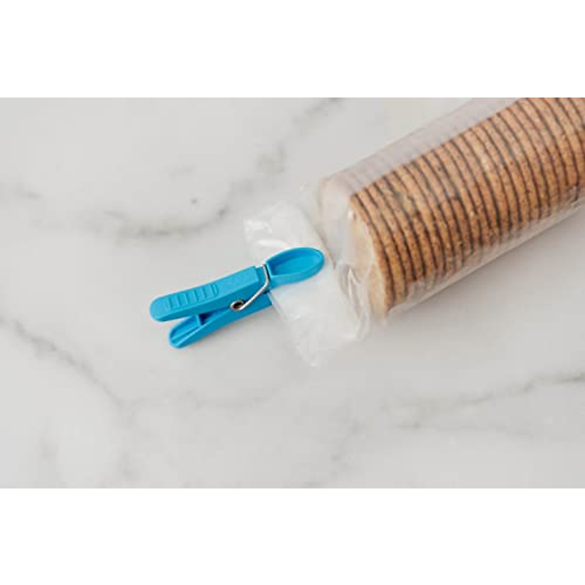 Greenleaf Super Tough Clothespins. Heavy Duty and Durable. Great for Hanging up Laundry, or Multipurpose Around The House. (Blue) Set of 24