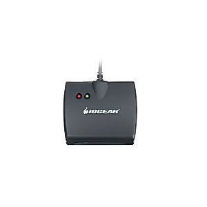 IOGEAR USB Smart Card Access (CAC) Reader - TAA Compliant - DOD/Government/Healthcare/Banking/Entertainment/Secure Network Login - Compatible With Mac, Win, Linux - GSR202