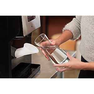 KBice Self Dispensing Countertop Nugget Ice Maker, Crunchy Pebble Sonic Ice Maker's Produces Max 30 lbs of Nugget Ice per Day, Stainless Steel Display Panel