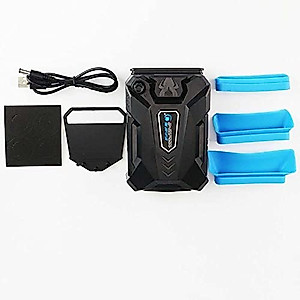 Eborsi New Portable Mini External Vacuum Air Extracting USB Laptop Cooling Pad CPU Cooler Fan for Notebook Laptop PC, No Installation is Required