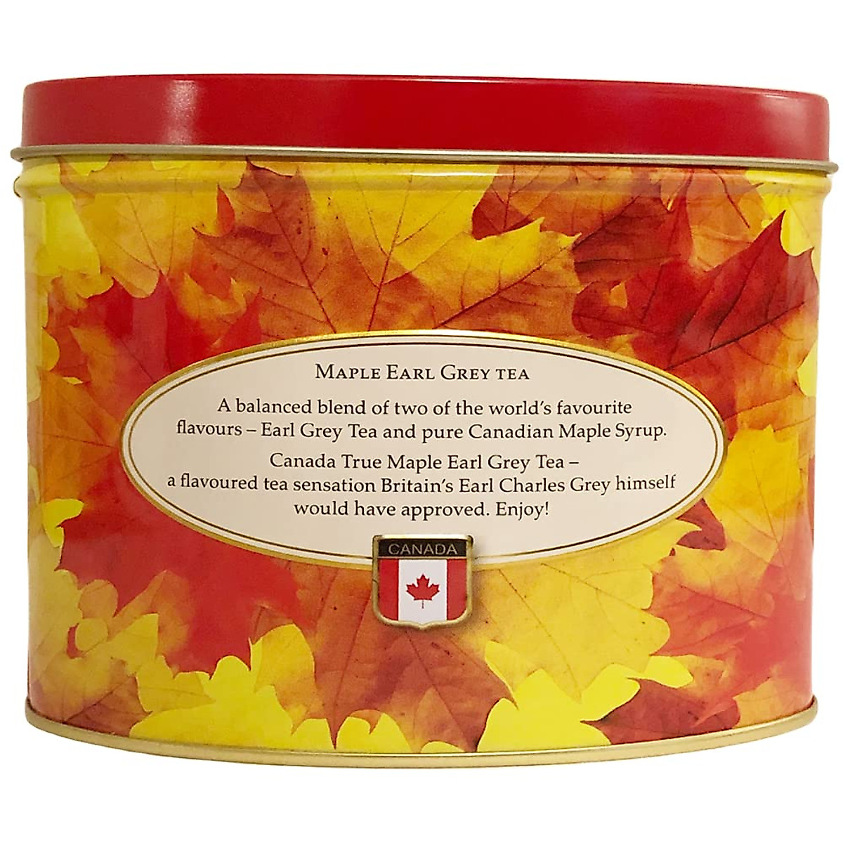 CANADA TRUE premium Ceylon Black Tea -25 Tea Bags 50g Can Package (Maple Earl Grey Tea)