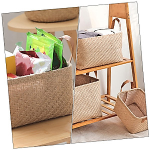 ORFOFE Foldable Storage Basket Closet Baskets Shelf Basket Nursery Decor Storage Cubes Clothes Storage Basket Baskets for Organizing Closet Bin Toy Canvas Desktop Fabric Laundry Basket