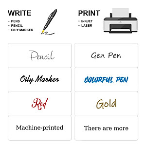 Methdic Address Labels 1" x 2-5/8" 900 Labels Sticker Paper for Laser/Ink Jet Printer Mailing Labels 8.5"×11" White 30 per Sheet