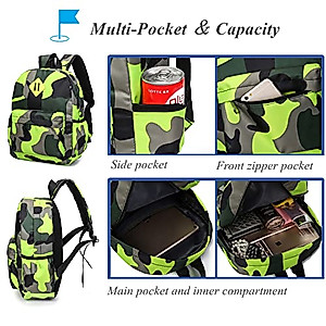 Camo Prints Preschool Kindergarten Backpack Schoolbag Camouflage Toddler Kids Bookbag Daycare Bag