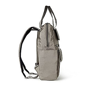 Baggallini womens Modern Everywhere Laptop Backpack, Sterling Shimmer, One Size US