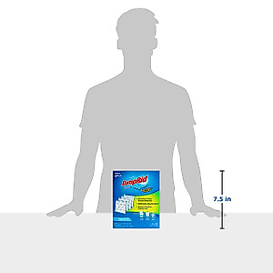 DampRid 10.5 oz Fragrance Free Absorber Easy Fill Refill Packs-4 Count – Attracts & Traps Moisture for Fresher, Cleaner Air, Blue/White