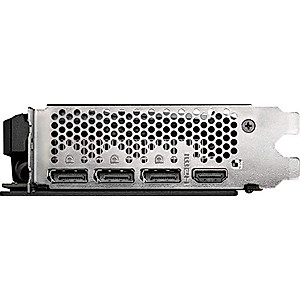 Gigabyte MSI Gaming GeForce RTX 3060 Ti LHR 8GB GDRR6, 256-Bit, HDMI/DP, Nvlink, Torx Fan 3, Ampere Architecture OC Graphics Card (RTX 3060 Ti Ventus 2X 8G OCV1 LHR)