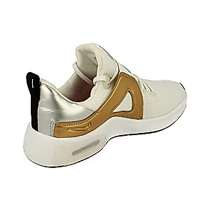 Nike womens WMNS Air Max Bella TR 5 Premium Shoes, White/Black-metallic Silver, 9