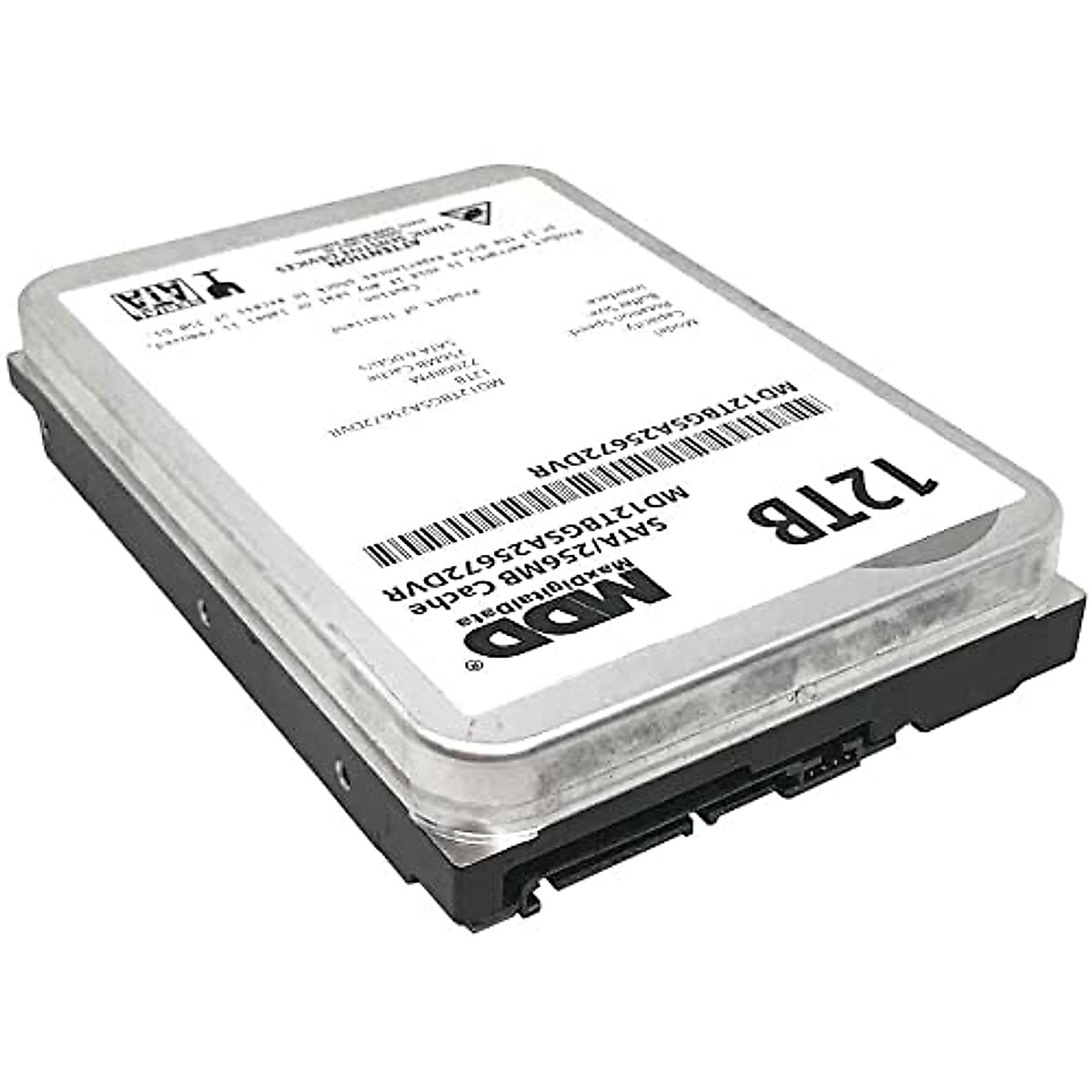 MDD 12TB 7200 RPM 256MB Cache SATA 6.0Gb/s 3.5inch Internal Hard Drive for Surveillance Storage (MD12TGSA25672DVR) - 3 Years Warranty