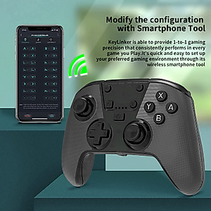 JDDWIN Wireless Controller For Switch Oled/Switch/Switch Lite,Pc,Steam Deck,Tesla Wireless Gamepad With Motion Control/Dual Vibration/Turbo Function.Fast Charging Controller