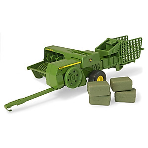 ERTL John Deere 348 Square Baler And 4 Bales (1:16 Scale)