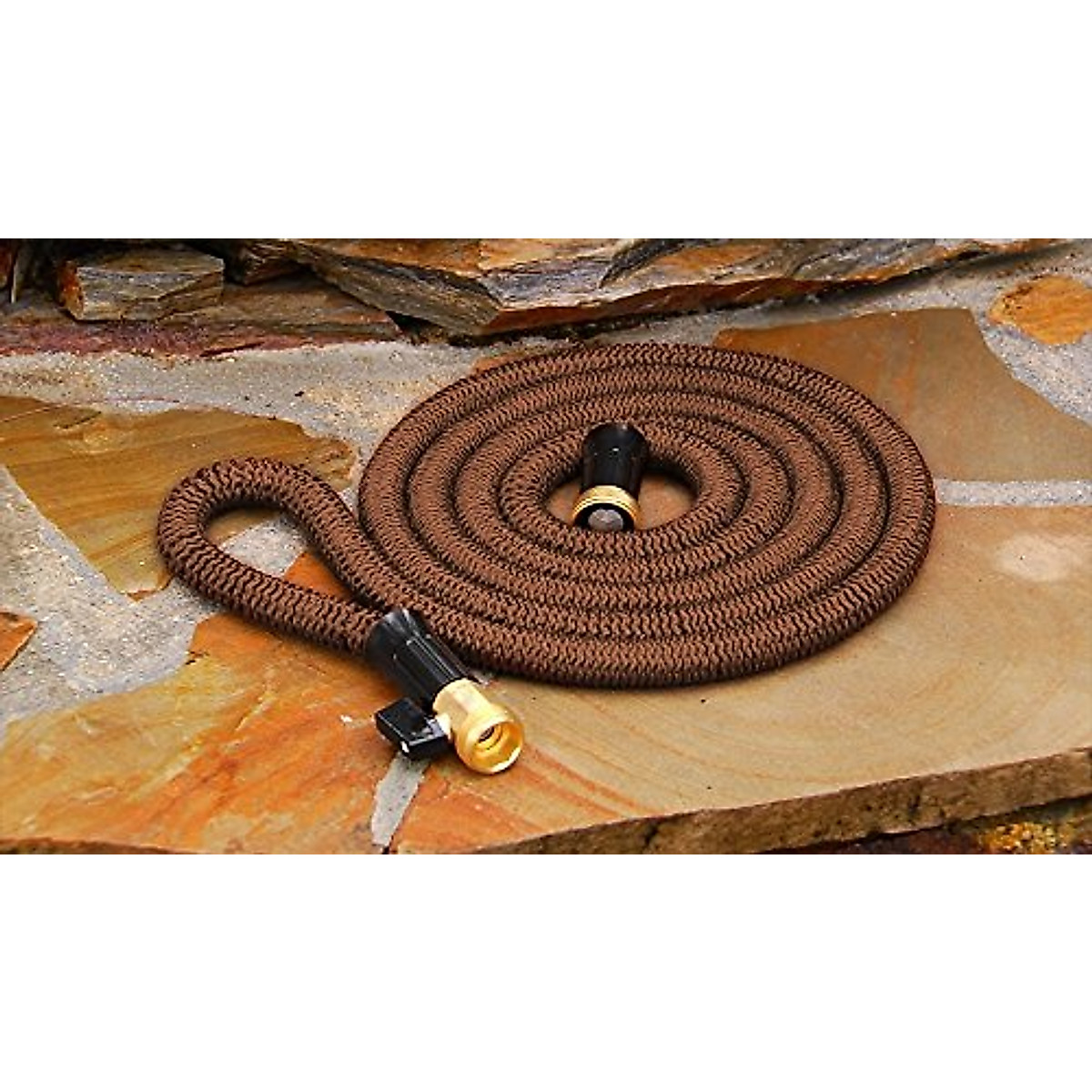 Big Boss Super Strong Copper Xhose - High Performance Lightweight Expandable Garden Hose with Brass Fittings, 50’