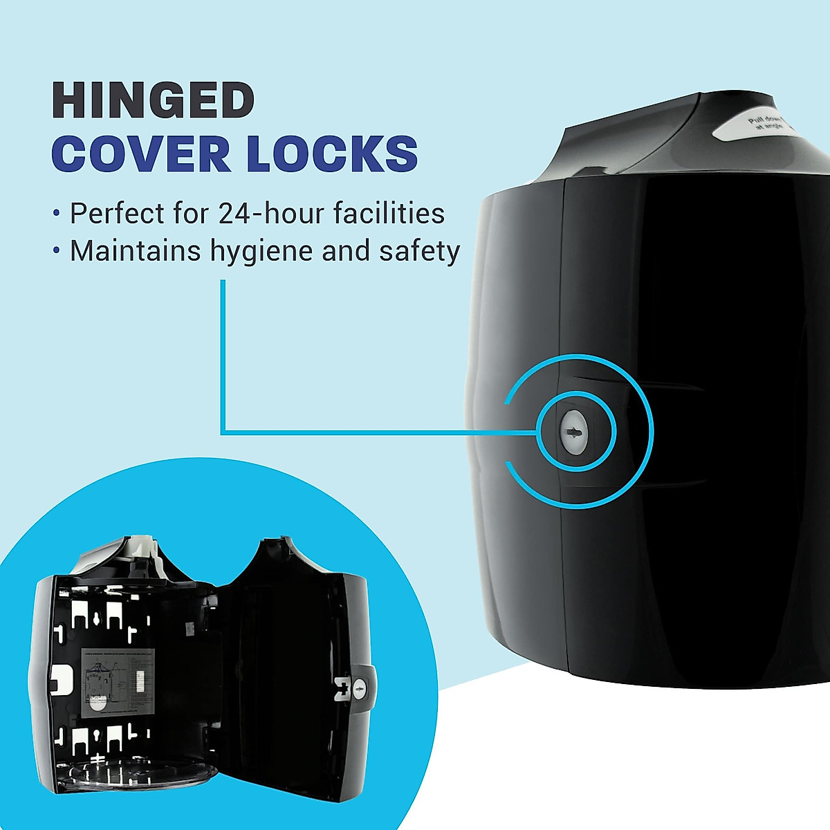 Zogics Sanitizing Wipes and Wall Mounted Dispenser – No-Touch Wipes Dispenser, Mounts Easily to Wall for Quick Access to Sanitizing Wet Wipes (4 Pack Sanitizing Wipes included)