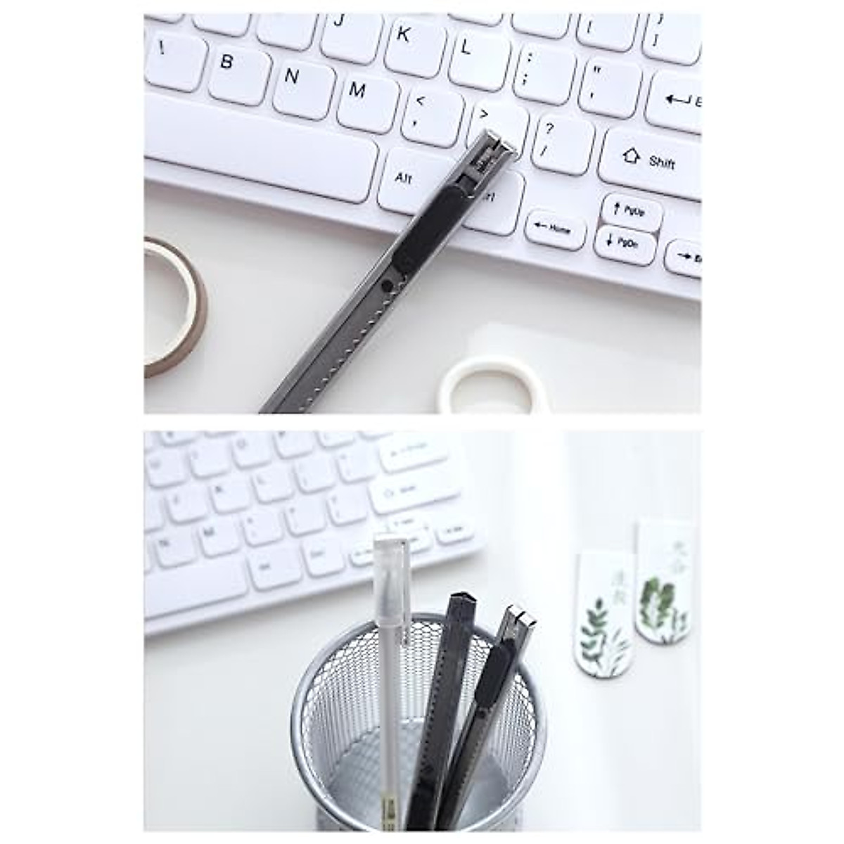 Stainless steel utility knife, metal paper cutter, thickened blade, small carving knife, dismantling express knife, wallpaper knife