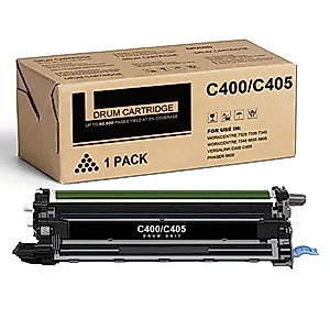 DRAWN C400/C405 Black Drum Unit 108R01121 Compatible 1Pack 108R01121 Drum Cartridge Replacement for Xerox Phaser 6600 VersaLink C400 C405 WorkCentre 6605 Printer