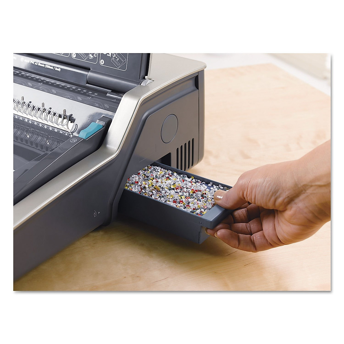 Fellowes Binding Machine Galaxy E Electric Wire Binding (5217801), Gray