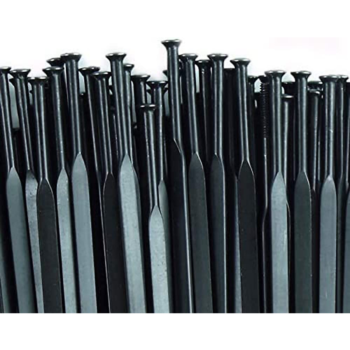 GIORIS Cycling Spokes with Nipples Mountain Bike Spokes Road Bike Straight Pull Aero Bicycle Spokes for Mavic AKSIUM Ksyrium Equipe CROSSRIDE Cosmic 26ER 700C (272mm 20pcs)