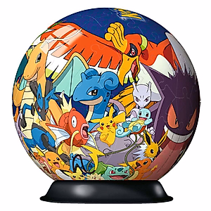 Ravensburger Pokemon 3D Jigsaw Puzzle Ball for Kids Age 6 Years Up - 72 Pieces