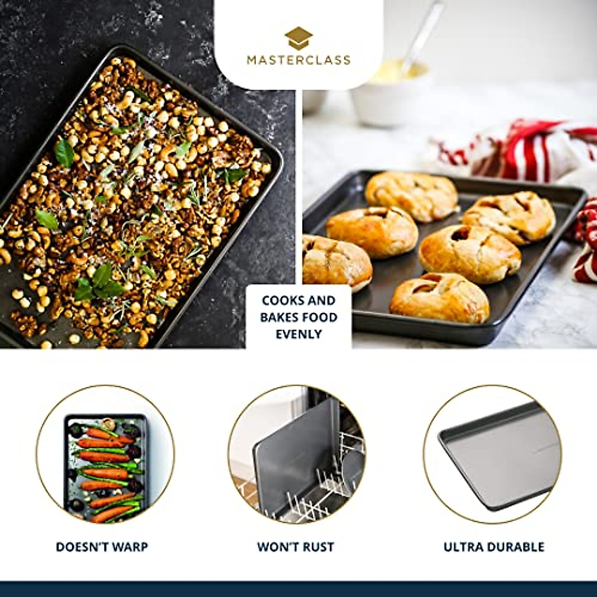 Kitchen Craft Master Class Non-Stick 23x13cm/9x5/2lb Loaf Pan Tin KCMCHB9