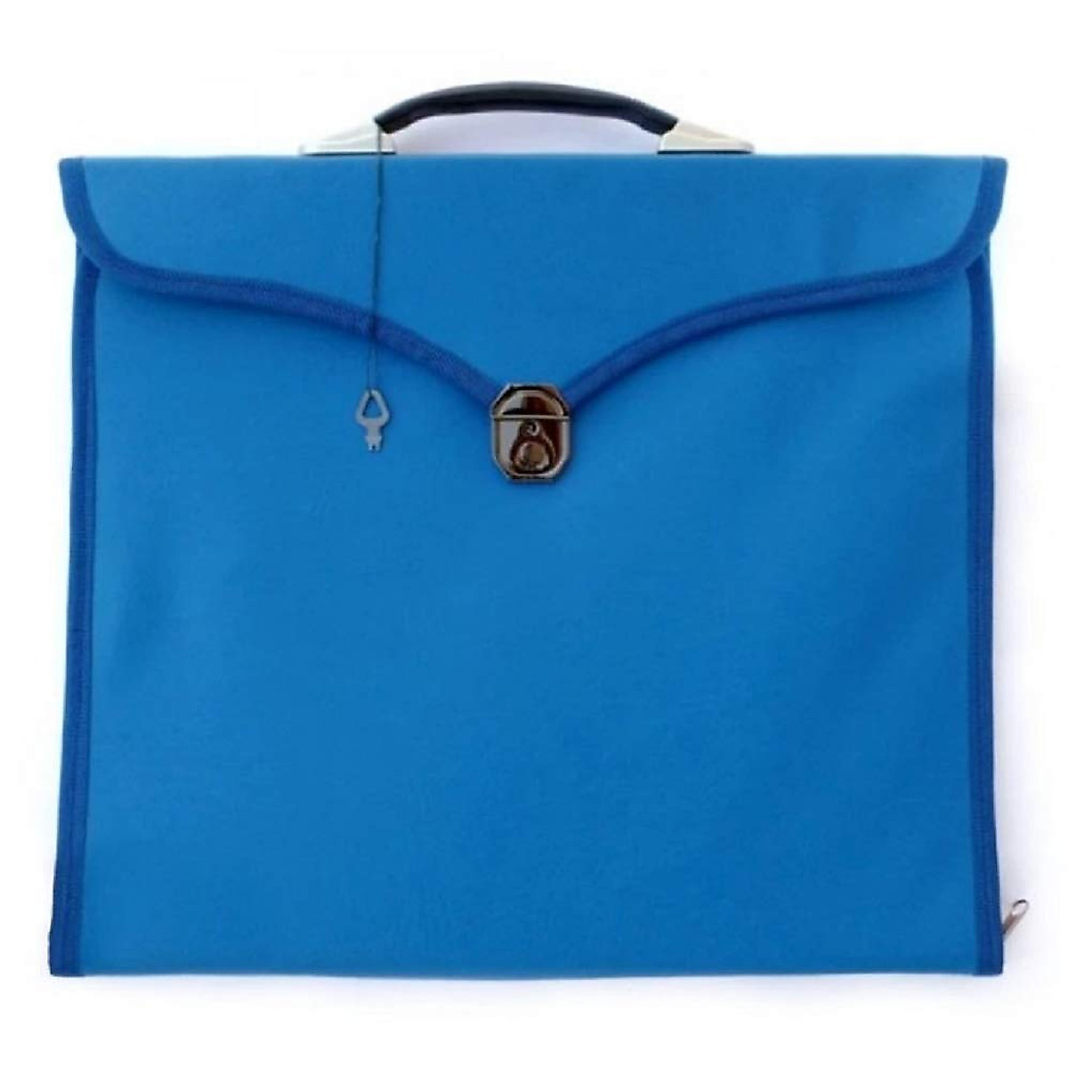 Masonic Regalia Provincial Full Dress Apron Square Compass G Cases [Multiple Colors] (BLACK)