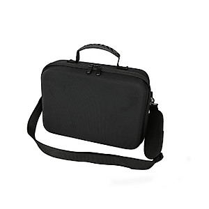 Carrying Case for Quest 2 & Oculus Quest, VR Gaming Headsets and Controllers Accessories, Hard Travel Case Protective Storage Case with Shoulder Strap Black