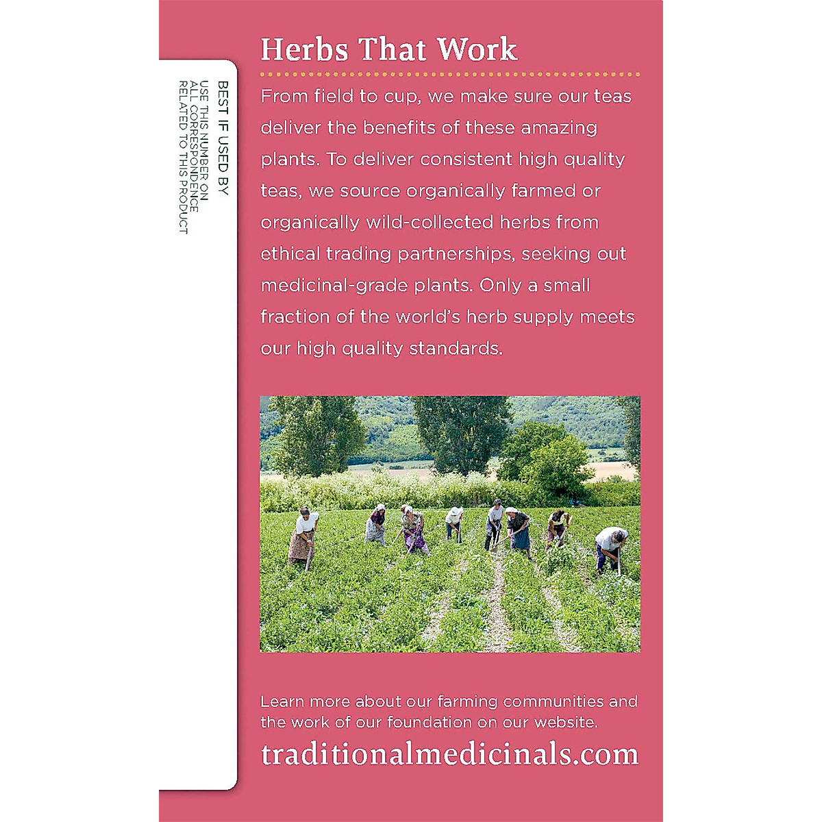 Traditional Medicinals Organic Healthy Cycle Raspberry leaf caffeine Free Herbal Tea 16 Ea 0.85 oz