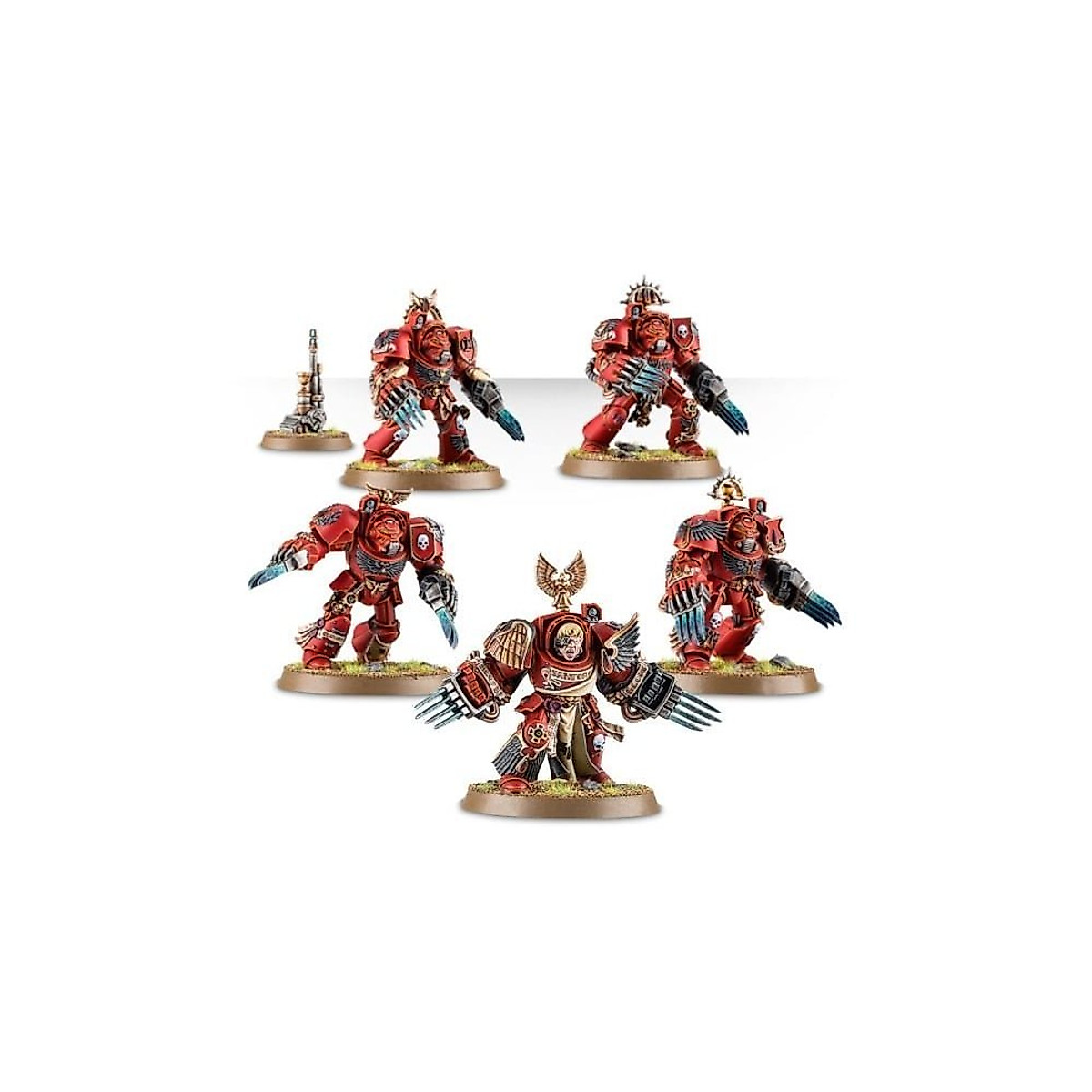 Games Workshop Blood Angels Terminator Assault Squad