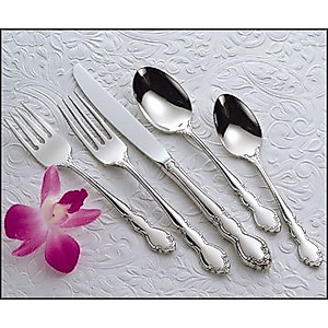 Oneida Dover 5pc Place Setting Set, Oneida Stainless Steel Flatware