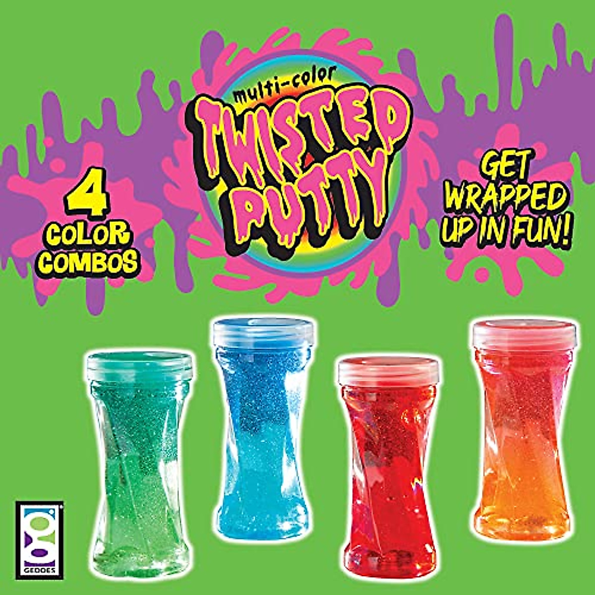 Raymond Geddes Twisted Glitter Putty (Pack of 12)
