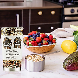 SOCOARZR Mom Gifts From Daughter,Mothers Day Gifts for Mom From Daughter,Christmas Birthday Gifts for Mom,Mom Gifts From Daughter,Like Mother Like Daughter Tumbler