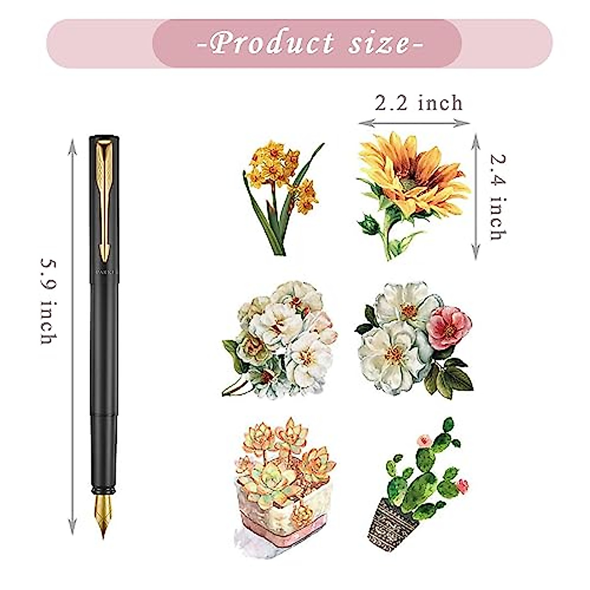 8 Sheets Rub on Transfers for Furniture and Crafts Vintage Flower Plant Rub On Transfer Stickers for Wood Floral Furniture Decals for Home Office Paper Scrapbooking Diary Album Journals DIY Craft