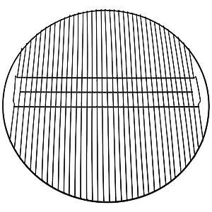 Sunnydaze Round Outdoor Fire Pit Cooking Grate - Heavy-Duty Black Steel Grilling Rack - 40-Inch