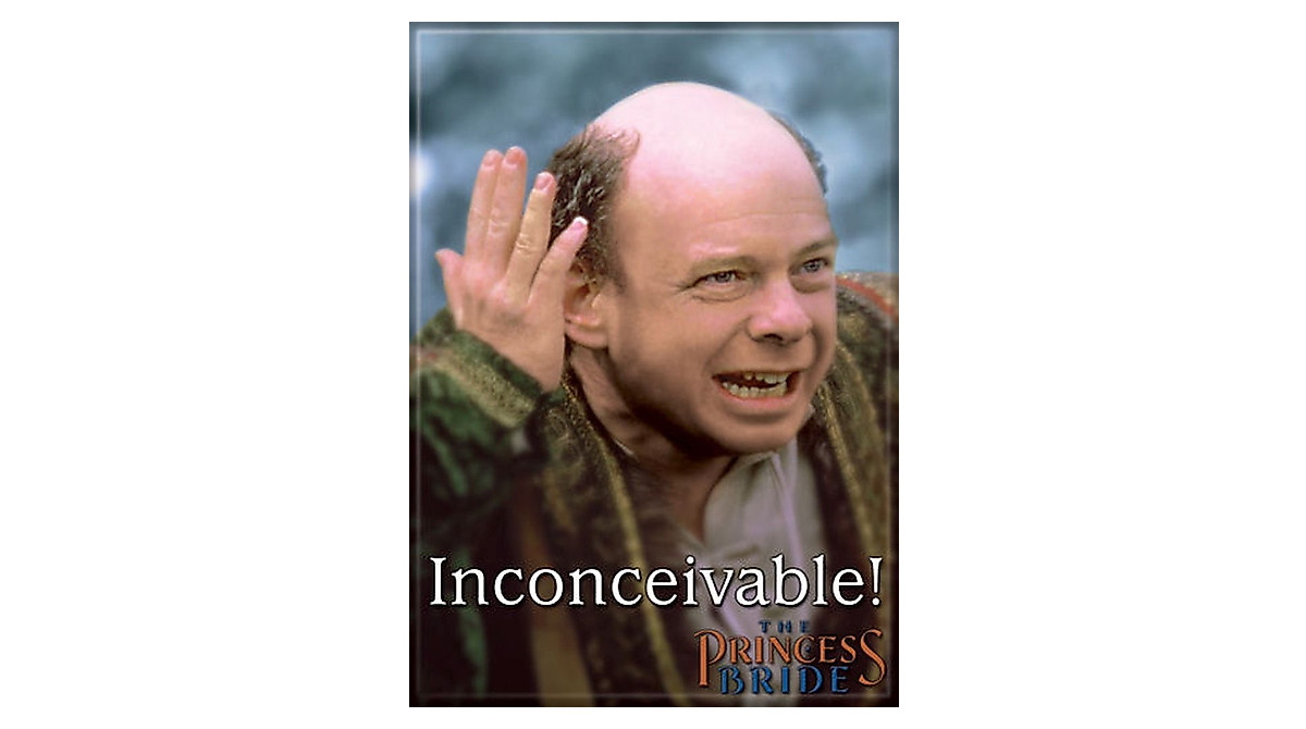 Inconceivable! Princess Bride Magnet - Fun & Collectible