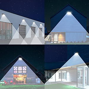 100W Dusk to Dawn Exterior Wall Pack LED Light 15300LM,800W HPS/HID Equivalent,110V Commercial Lighting 5000K Daylight ,IP65 Waterproof Light Sense,Industrial Outdoor Wall Lamp for Alleyways Doorway