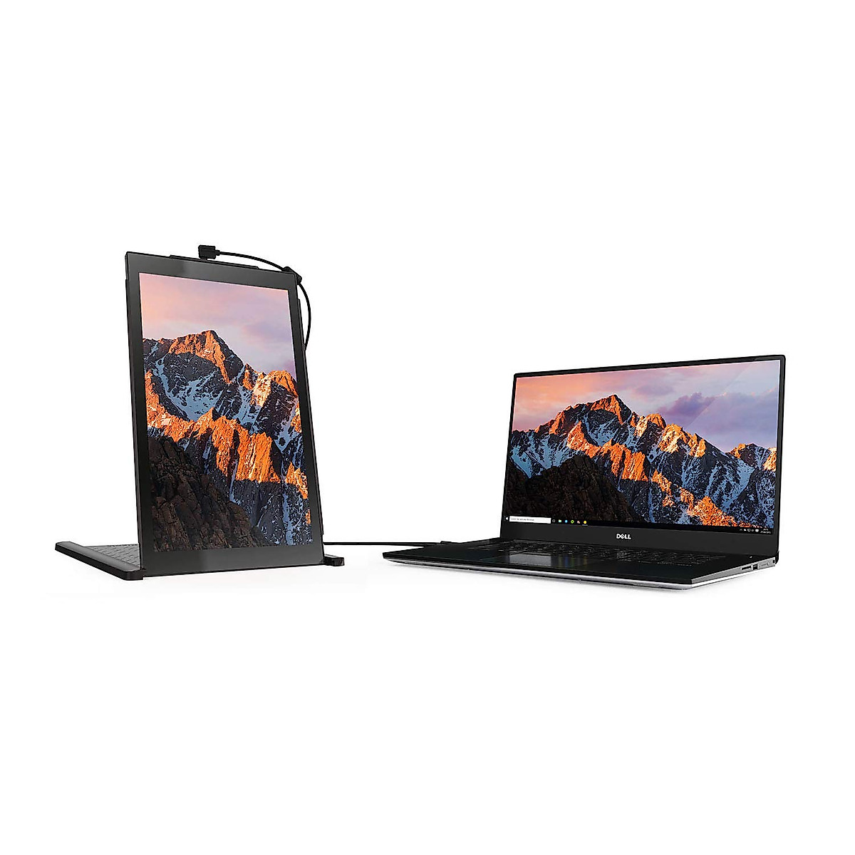 Mobile Pixels Portable Monitor 15.6" Duex Float Portable Stacked Monitor, Full HD IPS Touchscreen USB C/HDMI Laptop Screen Extender …