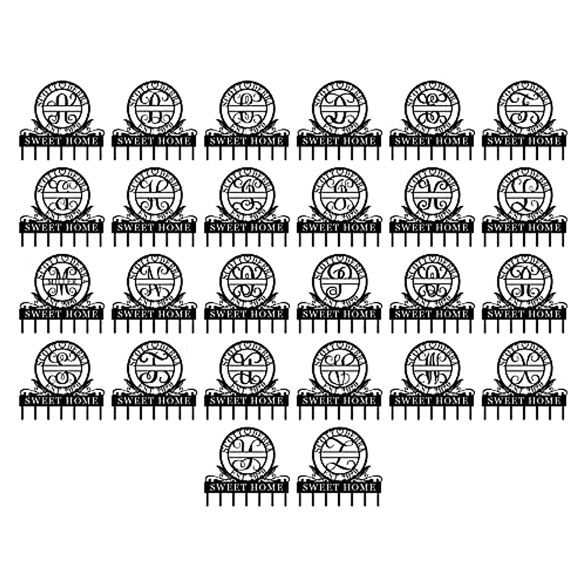 HRZSIGNFC Personalized Key Holder for Wall, Metal Key Hooks for Wall, Wall Key Holder, Custom Name Key Rack for Wall, Coat Rack, Towel Rack, Key Hanger for Wall, Custom Name Key Holder