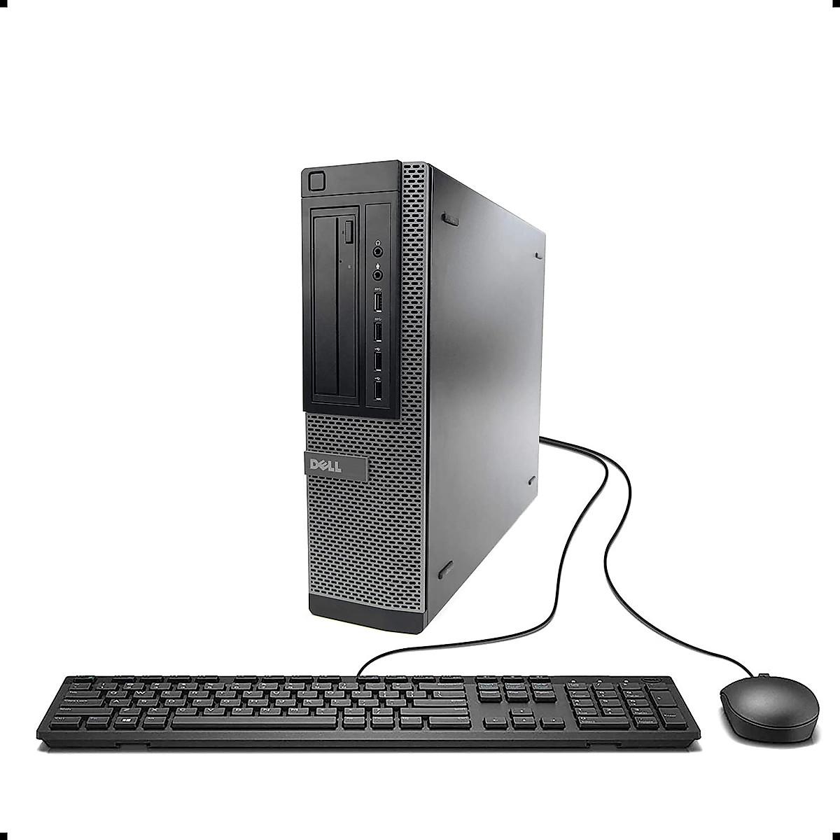 Dell Optiplex 9010 High Performance Flagship Business Desktop Computer, Intel Quad-Core i5, 16GB DDR3 RAM, 1TB HDD, DVD, USB 3.0, Win 10 Pro (Renewed) (9010 16GB 1TB)