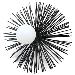 Midwest Hearth 4-Inch Round Pellet Stove Chimney Cleaning Brush Made in USA