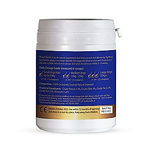 Plaque Banish 100% Natural Plaque Off & Tartar Remover For Dogs & Cats | Freshen Breath For Dogs & Cats | 6.3oz (180g) | Support Healthy Gums & Promote Dental Health | Prevent Plaque & Tartar Build Up