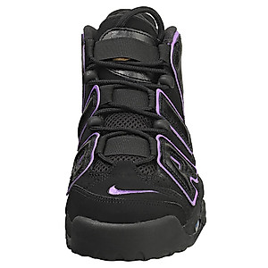 Nike mens Air More Uptempo '96, Black/Action Grape-black, 10