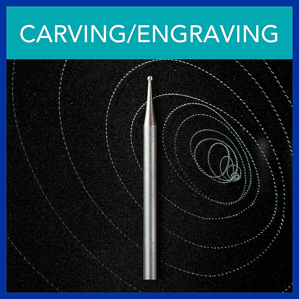 Dremel 729-01 Carving & Engraving Rotary Tool Accessories Kit, 11-Piece Assorted Set - Perfect for Use On Wood, Metal, and Glass