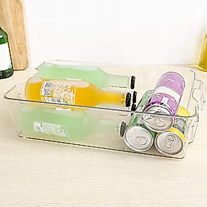 Egg Holders, Fruit Vegetable Organizer Tray Freezer Fridge Drawer Pantry Clear Storage Rack One Color 1