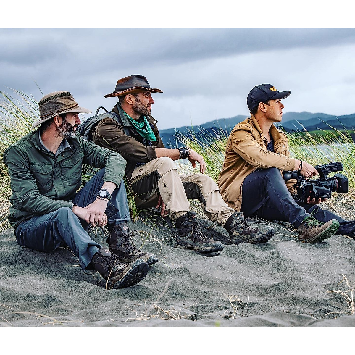 Brave Wilderness Durable Outdoor Capable Backpack made with a Ballistic Nylon Shell and Six Pockets by Coyote Peterson (Olive)