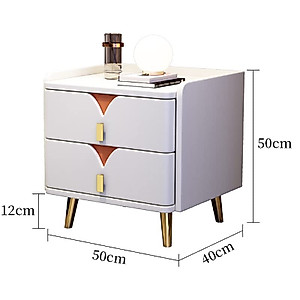 XXXDXDP Chevet Intelligente Avec Chargement Sans fil Armoire D'appoint Avec Tiroirs Tables Chevet LED Multifonctions