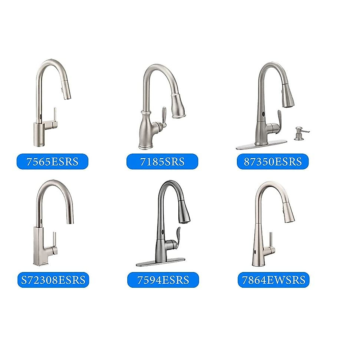 T POWER 12V Ac Dc Adapter for Moen MotionSense Kitchen Faucet 163712 169031 177565 Model: 7594E, 7185E, 7565E, and S72308E 87350E Series faucets Replacement Power Supply Charger