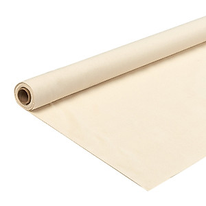 Nasco 1100424 Fine Arts Unprimed Cotton Canvas Roll, 6 yds x 62"